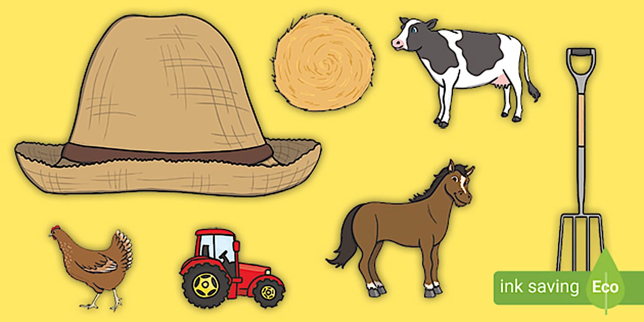 Farmer Booth Props (teacher made) - Twinkl