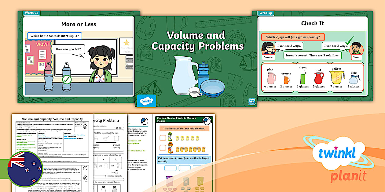 Level 1 Volume: Use Non-Standard Units to Measure Volume (3)