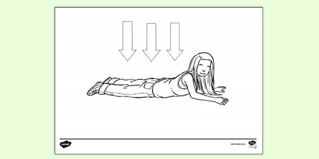 Drop Girl Colouring | Colouring Sheets (teacher made)