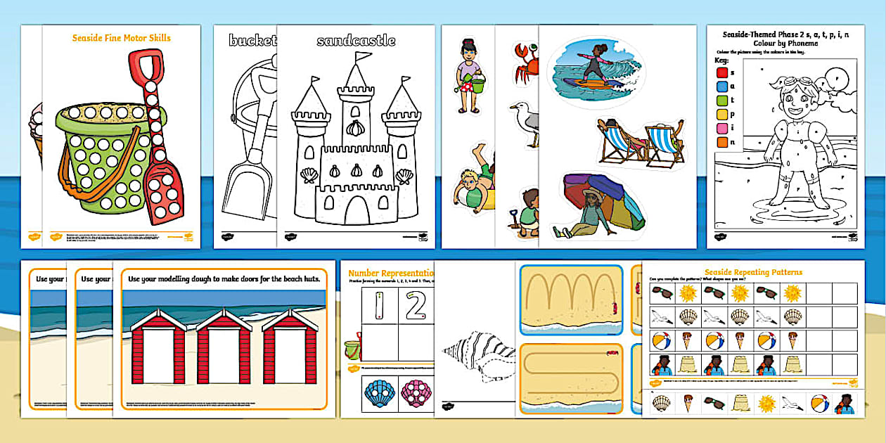 EYFS Seaside Activity Pack | twinkl (teacher made) - Twinkl