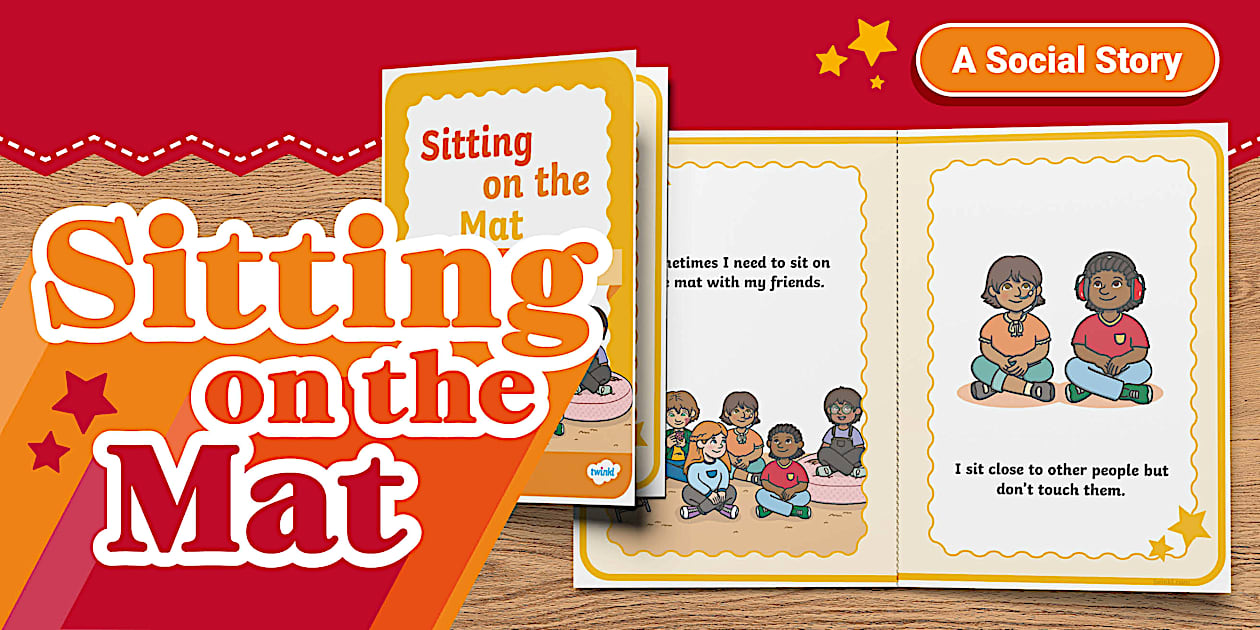 Sitting on the Mat Social Story