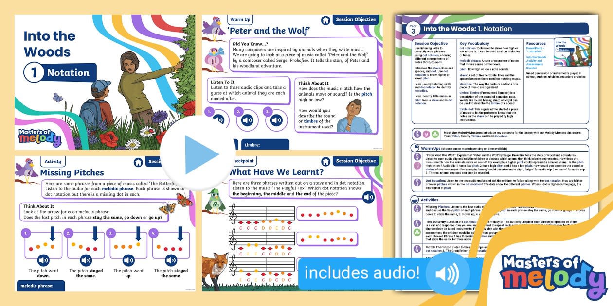 👉 Year 3 Into the Woods Session 1 (teacher made) - Twinkl