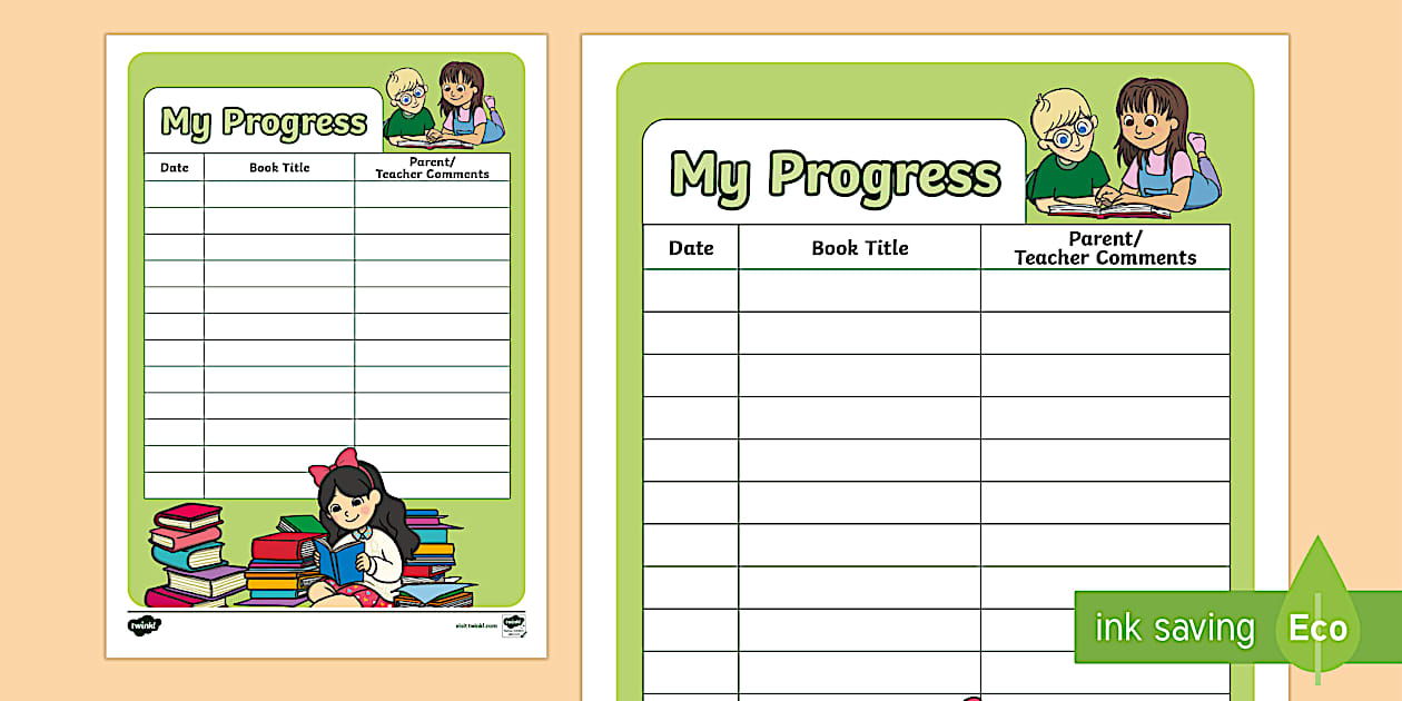 Reading Record Comments Sheet (teacher made) - Twinkl