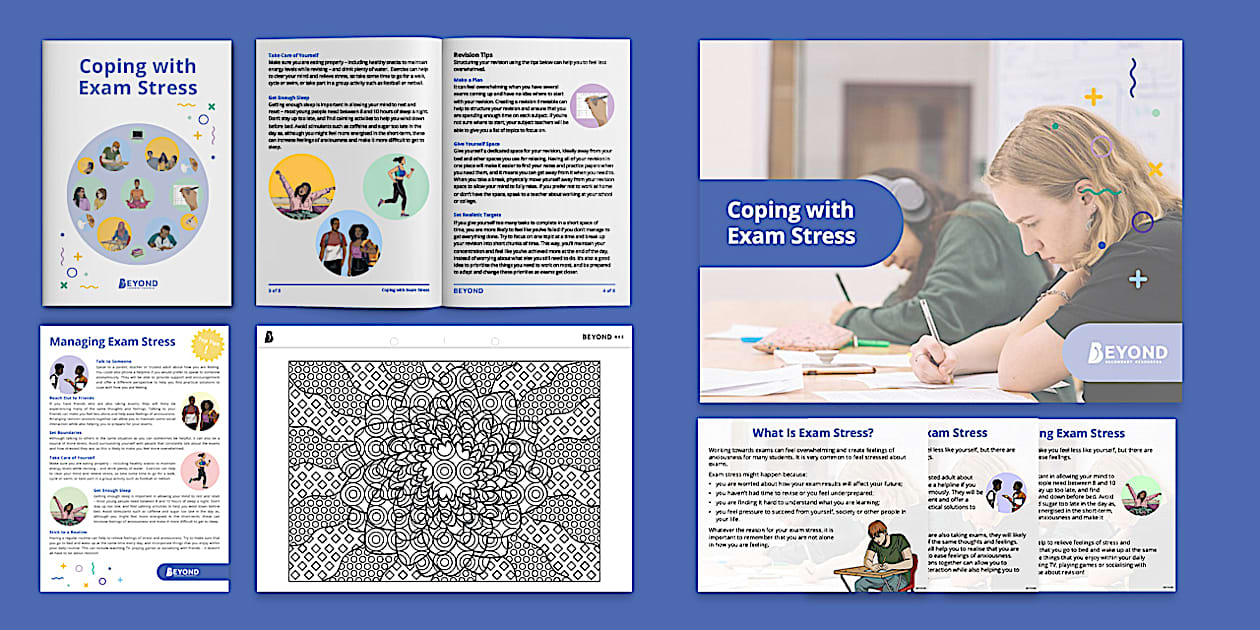 Exam Stress Management | Student Wellbeing | Beyond - Twinkl