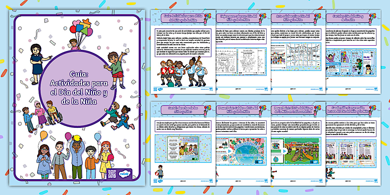 Guía: Actividades para el Día del Niño y de la Niña