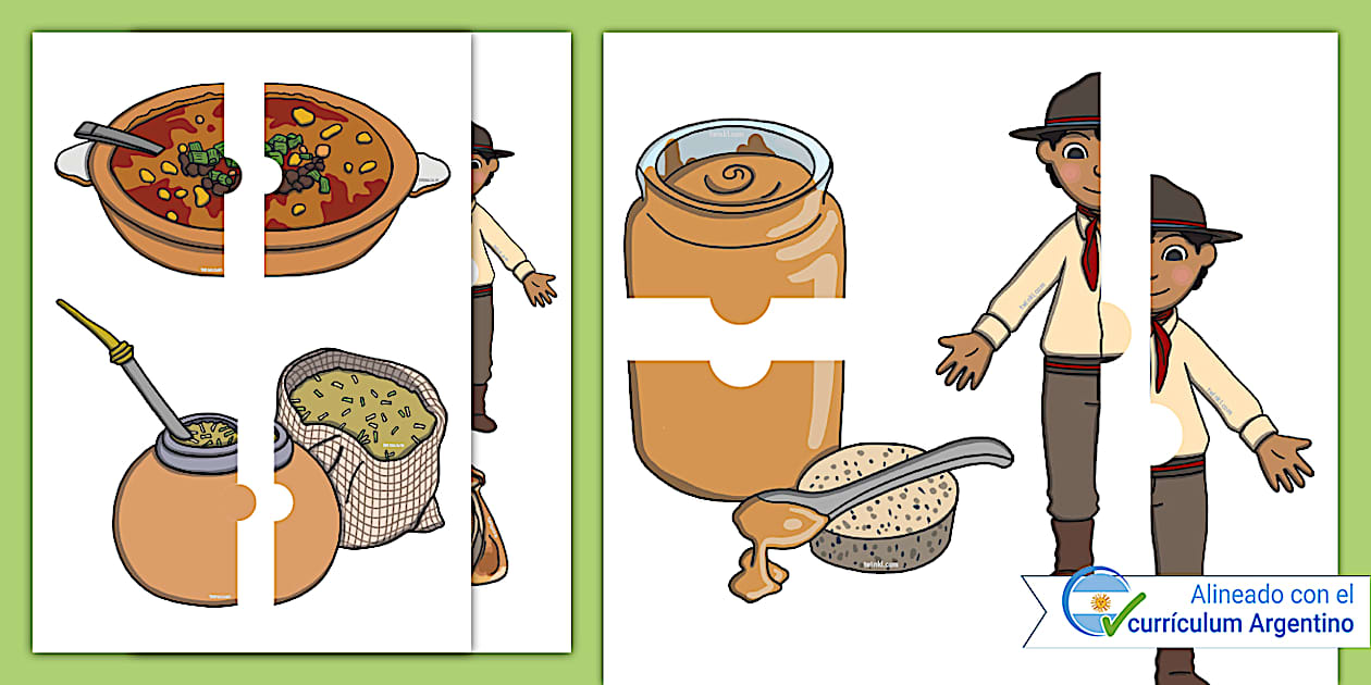 Actividad del Día de la Tradición (nivel inicial) - Twinkl