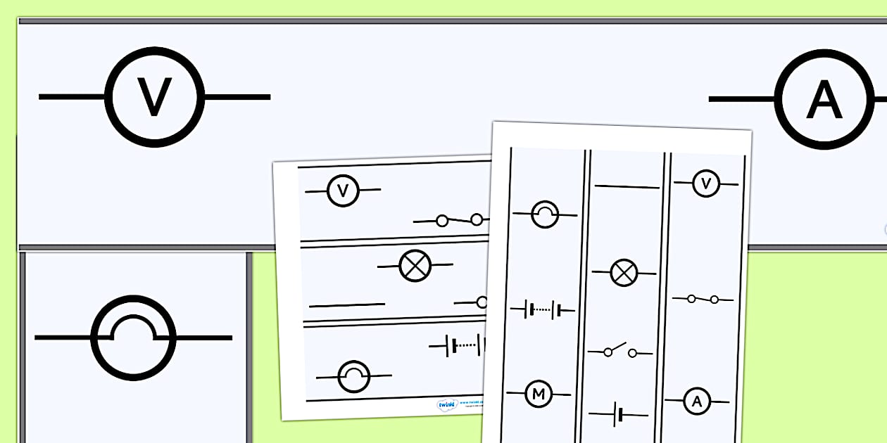 Electricity Circuit Display Borders (Teacher-Made) - Twinkl