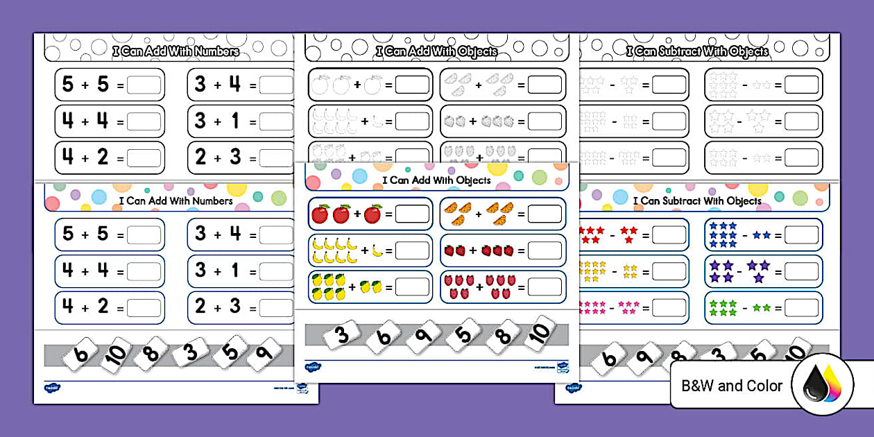 Kindergarten Worksheets | Math Resources | Twinkl USA