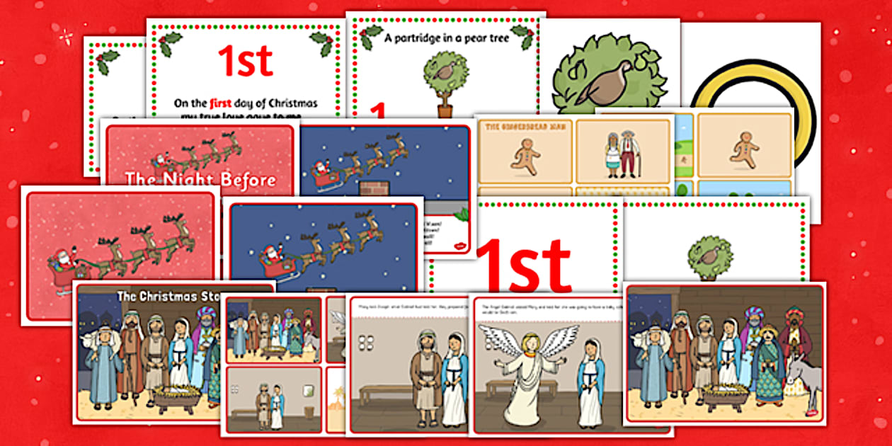 The Christmas Story Resource Pack (teacher made) - Twinkl