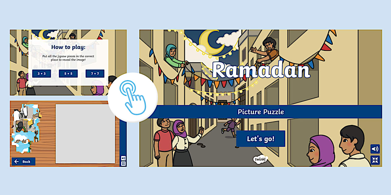 Ramadan Interactive Puzzle (teacher made) - Twinkl