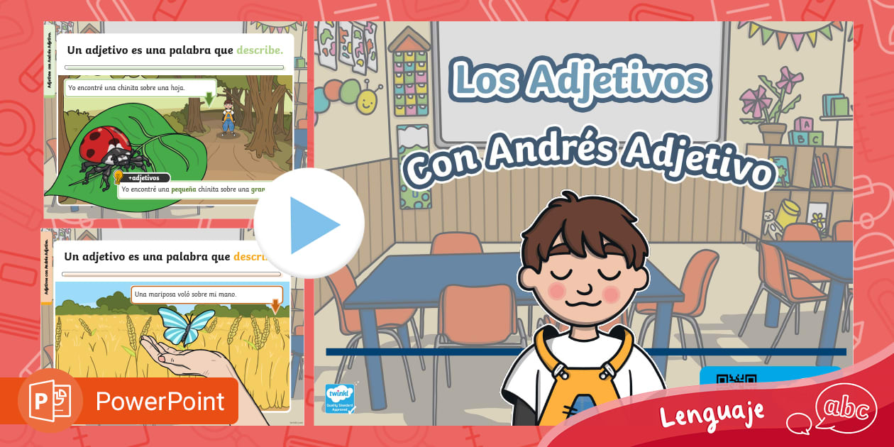 Los Adjetivos | Lenguaje | Gramática | 1 y 2 básico