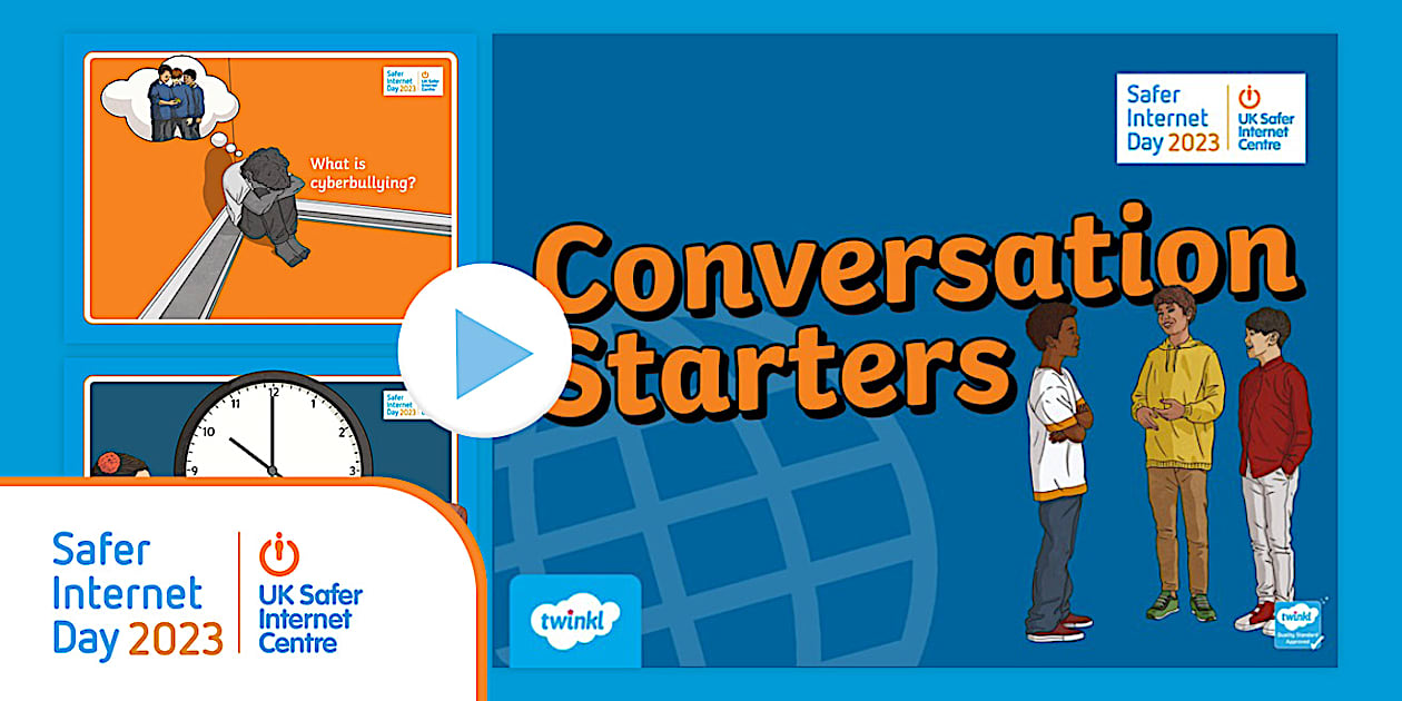 FREE! - Safer Internet Day: Conversation Starters KS2