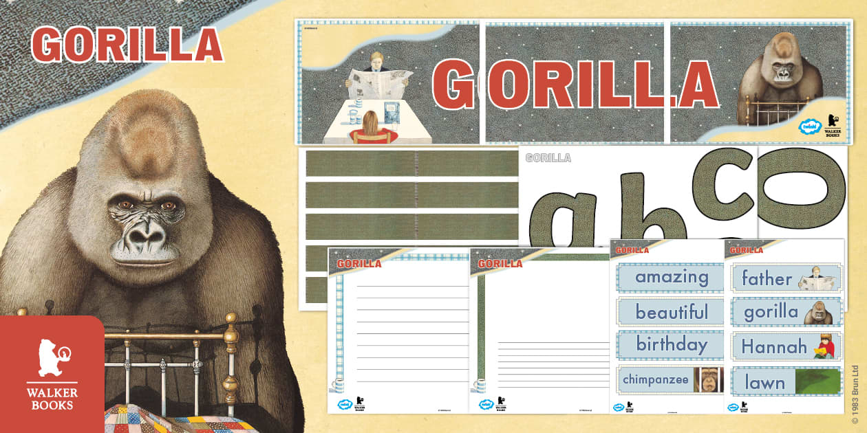 FREE! - Gorilla: Display Pack (teacher made) - Twinkl