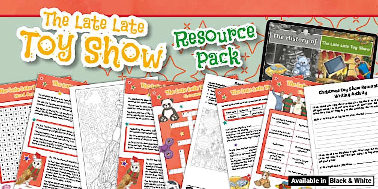 The Late Late Toy Show Senior Resource Pack