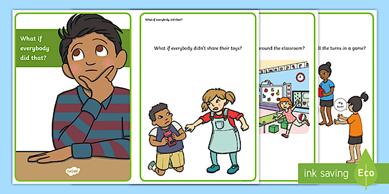 'What if Everyone Did That?' Cards (Set 2) (Teacher-Made)