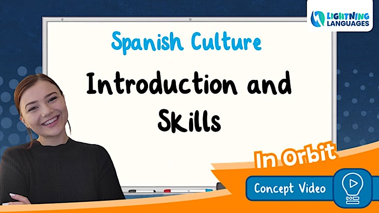 👉 Lightning Languages | Spanish | Introductions and Skills Culture Concept