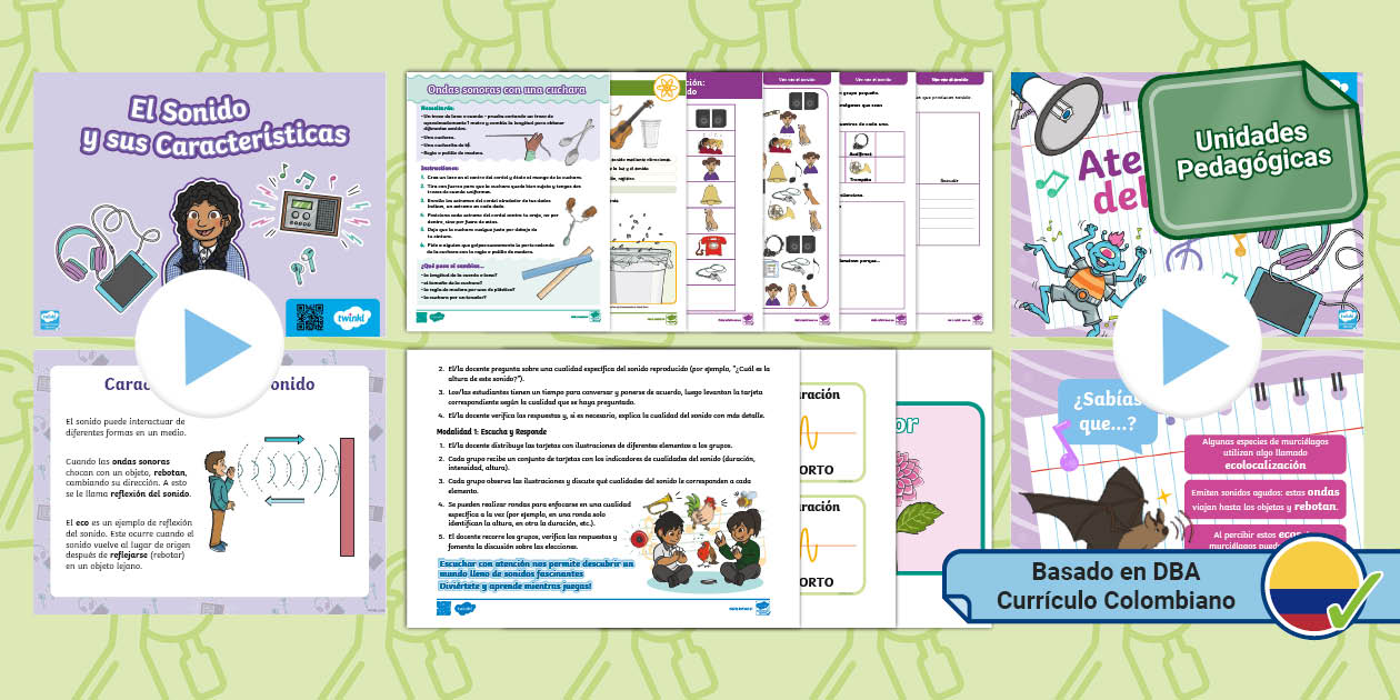 Unidad Pedagógica Ciencias tercero DBA - Twinkl Colombia