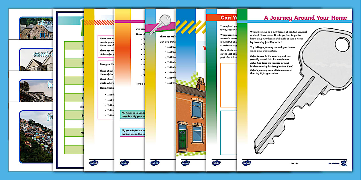 'What Does Home Mean To You?' EAL Pack | Twinkl - Twinkl