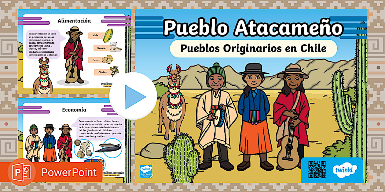 Pueblos originarios: Los Atacameños - PPT para tu clase
