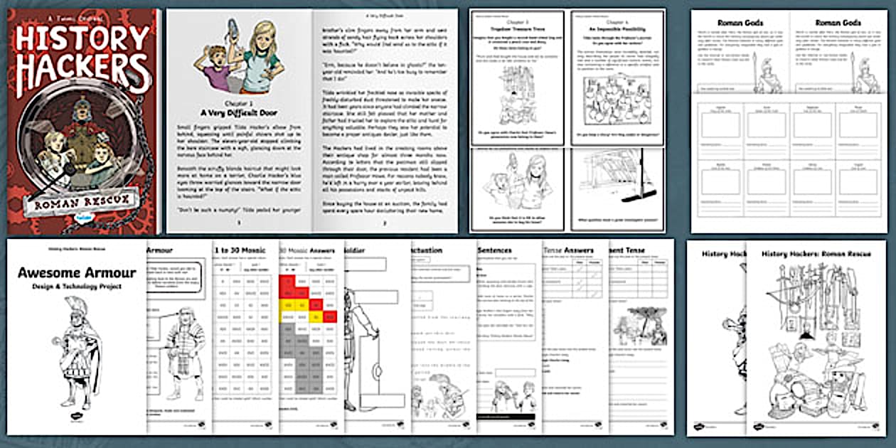 Share a Story - Romans eBook (7-9 Years) School Closure Pack