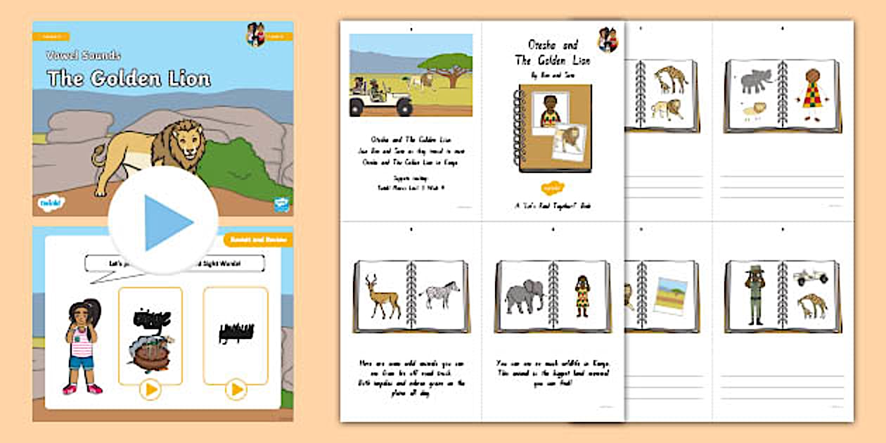 NZ Phonics Week 9: Long Vowels Lesson Five (teacher made)