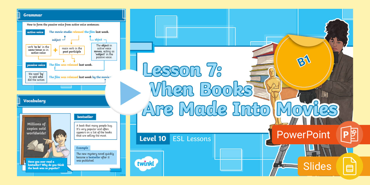 ESL Curriculum Level 10, Lesson 7 - Twinkl