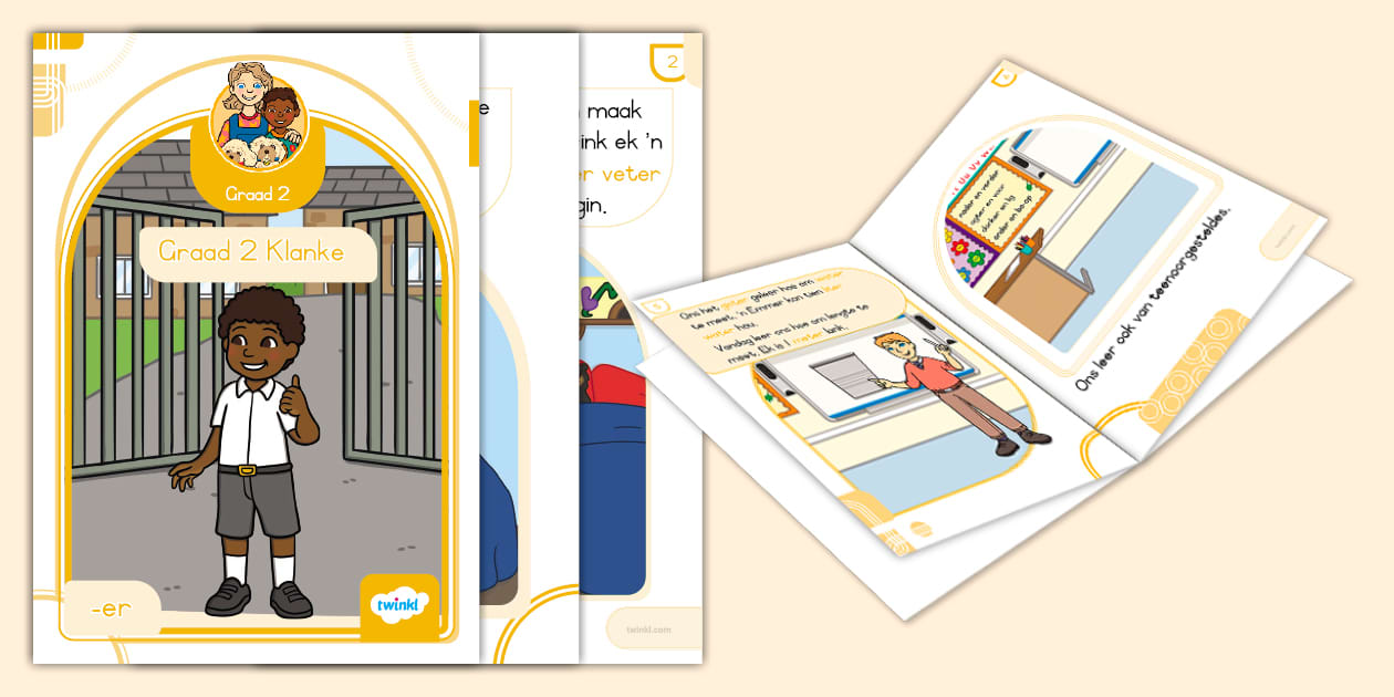 Graad 2 Klanke Leesboek -er - Twinkl