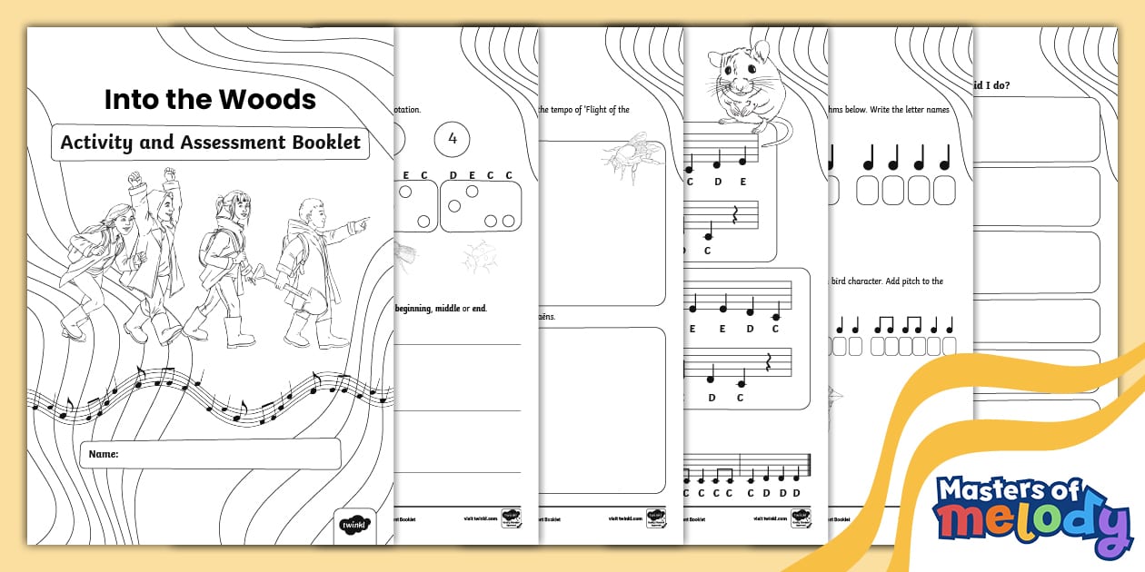 👉 Year 3 Into the Woods Activity and Assessment Booklet