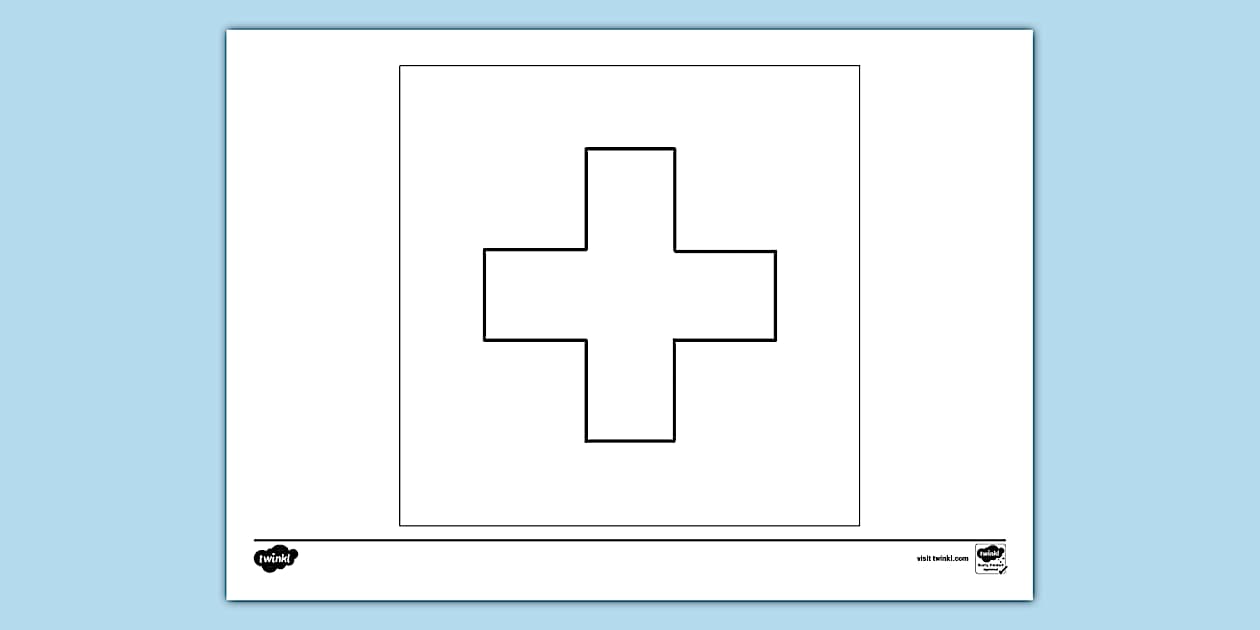Switzerland Flag Colouring Sheet | Twinkl Colouring - Twinkl