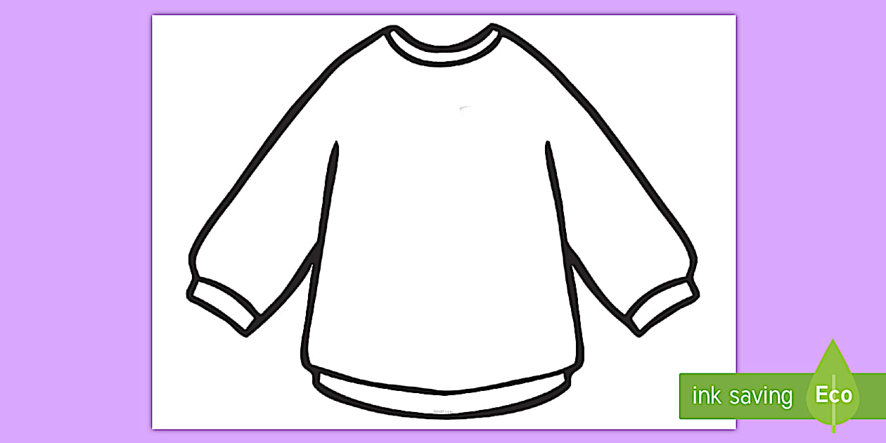 Blank Jumper Template Cut-Outs (teacher made) - Twinkl