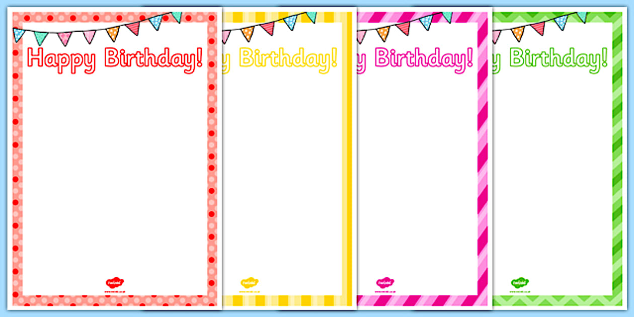 7th Birthday Party Editable Poster (teacher made) - Twinkl