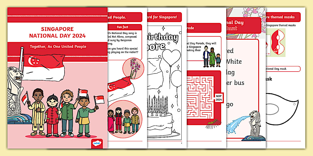 Singapore National Day 2024 Together, As One United People