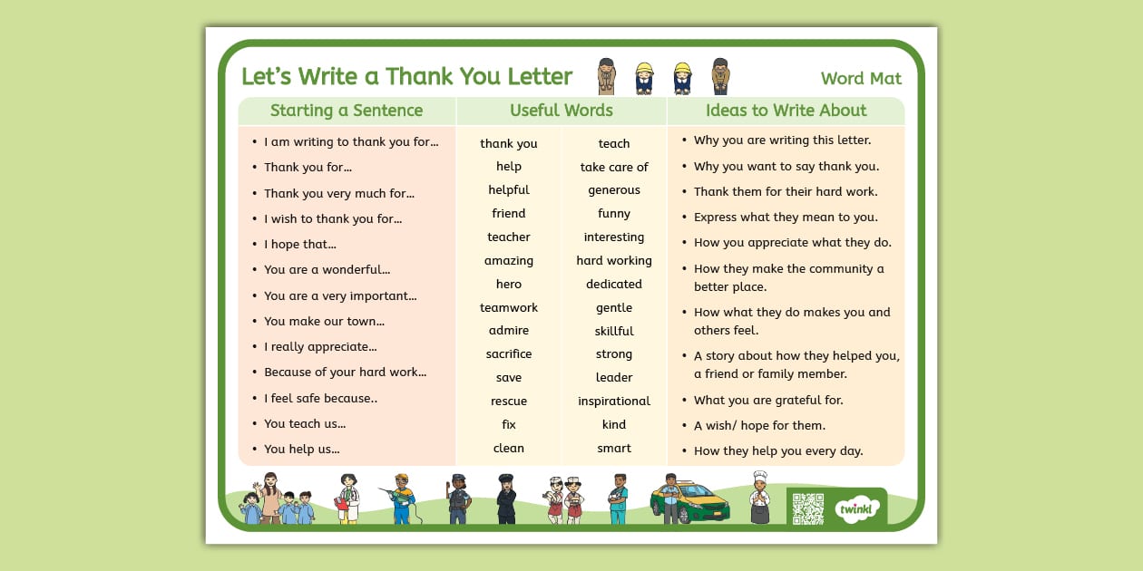 勤労感謝の日のお礼状用ワードマット-英語での手紙作成に役立つリソース