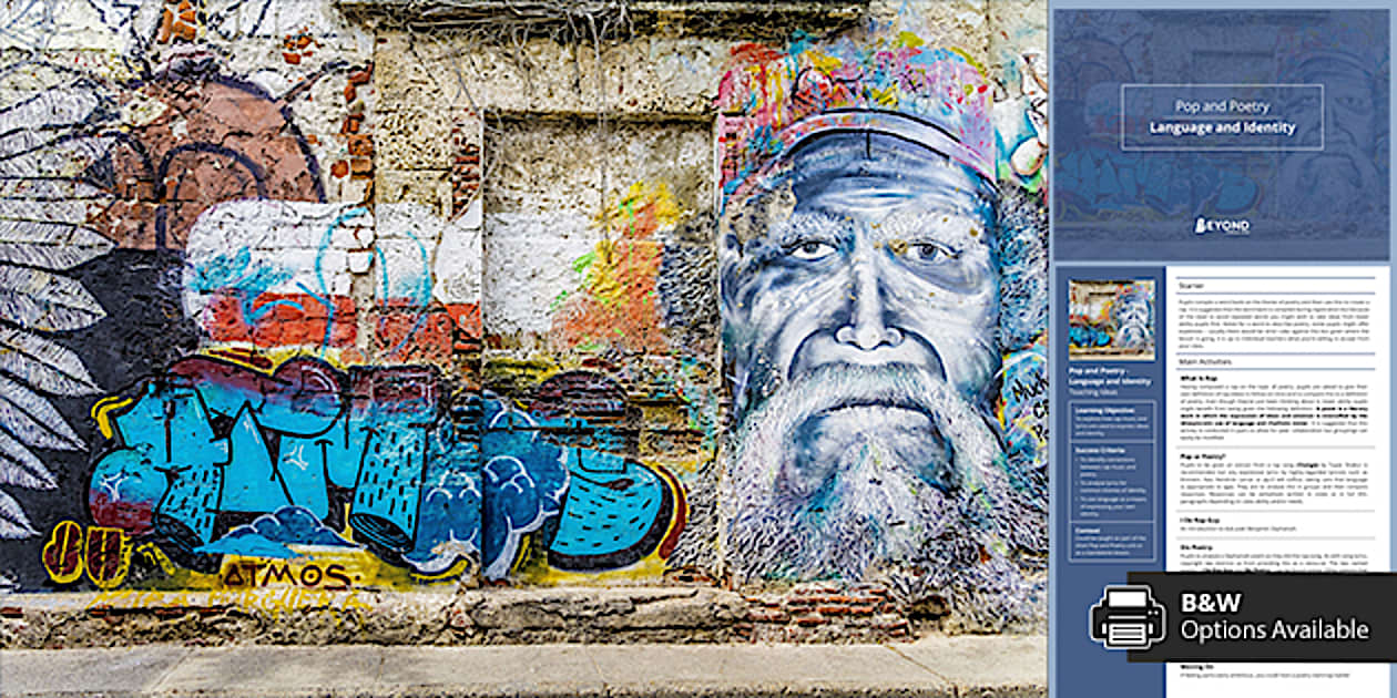 Pop Music and Poetry Lesson 2: Language and Identity