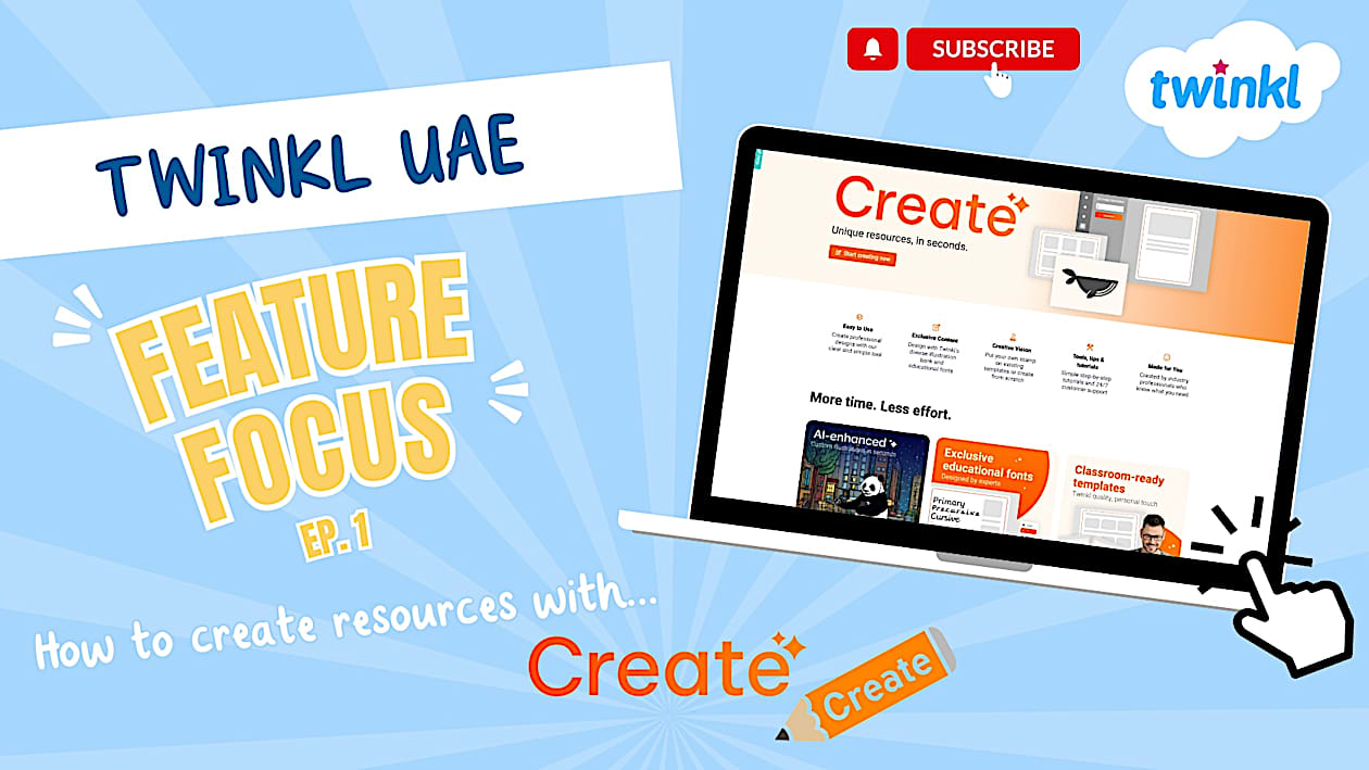 Feature Focus - How to use Twinkl Create - Twinkl Feature Focus - How to use Twinkl Create - Twinkl