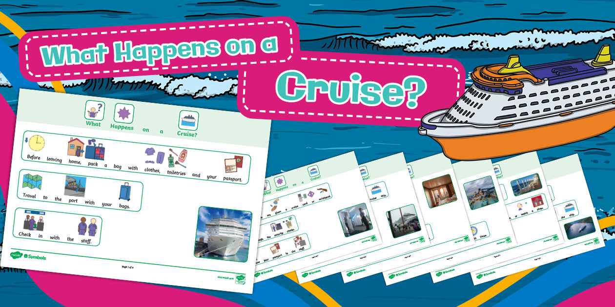 Twinkl Symbols: What Happens on a Cruise?