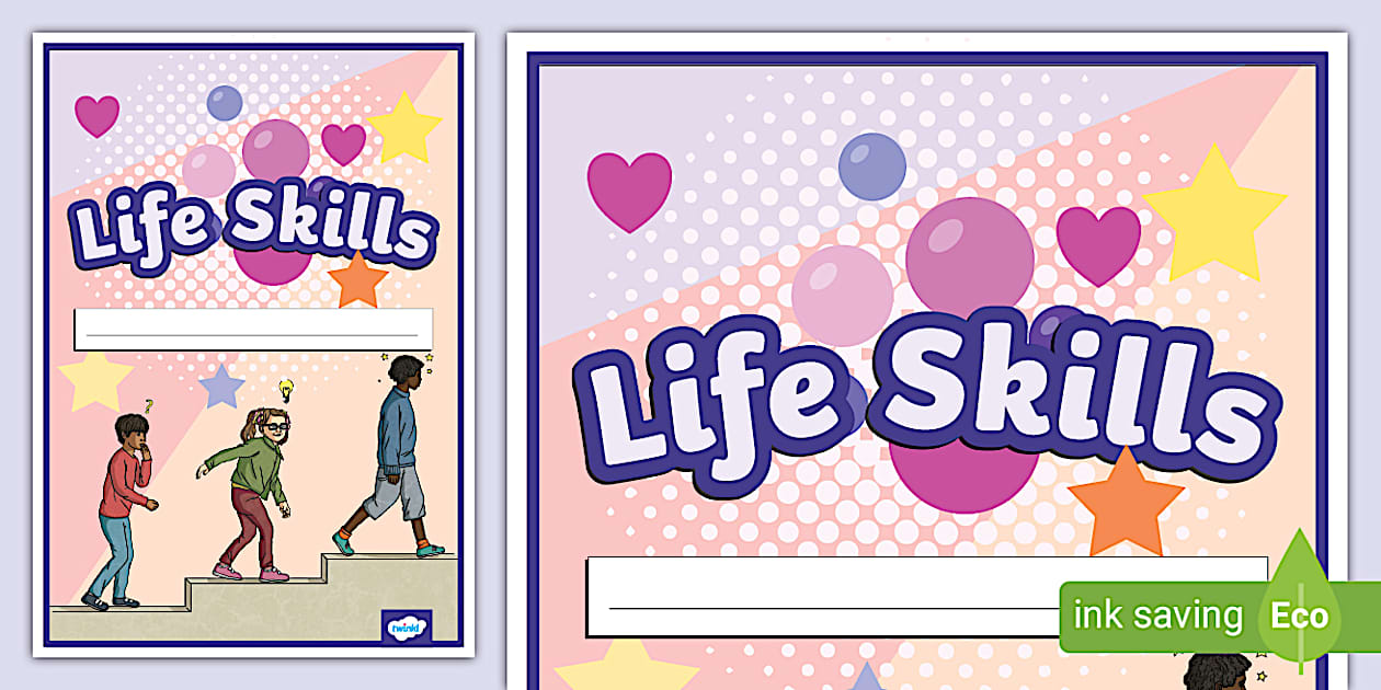 Life Skills Book Cover (Teacher-Made) - Twinkl