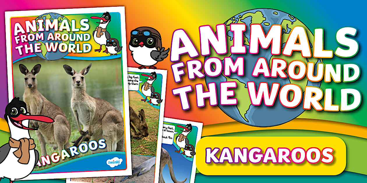 Animals from Around the World - Booklet: Kangaroos