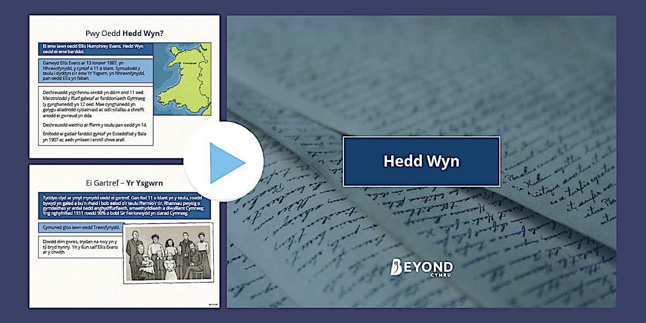 Cyflwyniad Hedd Wyn (teacher made) - Twinkl