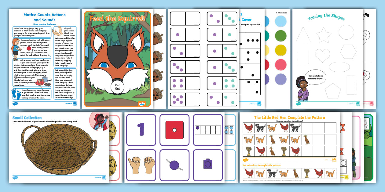 👉 EYFS Mathematics Stay and Play Pack | Twinkl - Twinkl