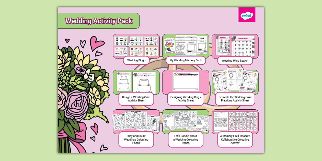 Wedding Activity Pack