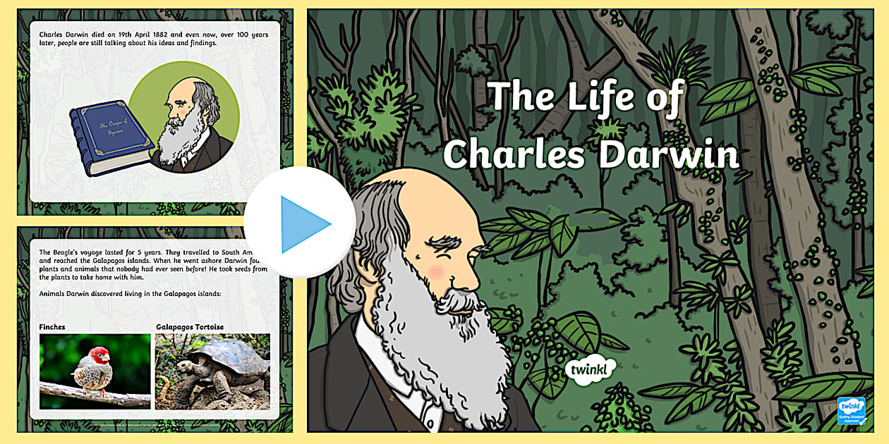 Charles Darwin KS2 Biography PowerPoint | Teaching Resource