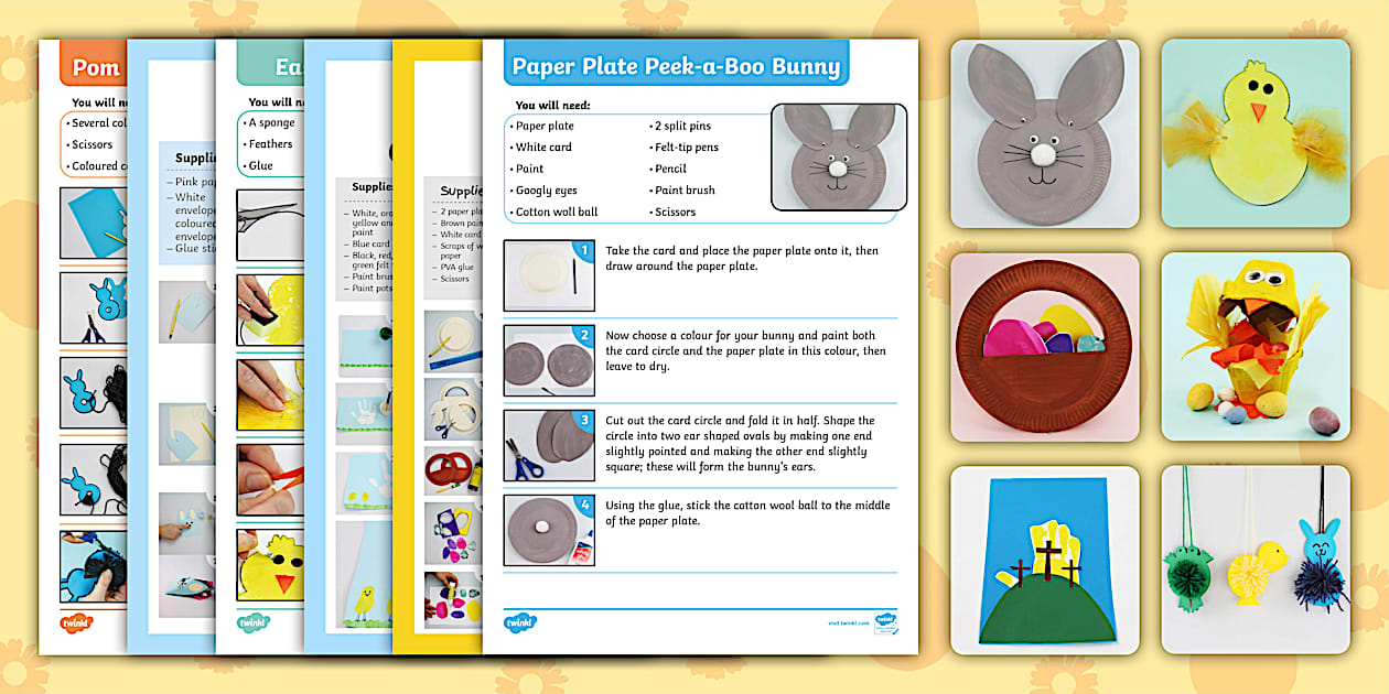 Easy Art for Toddlers EYFS Easter Craft & Art Activity Pack