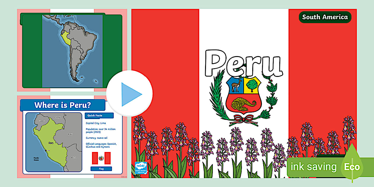 KS1 Peru PowerPoint (teacher made) - Twinkl