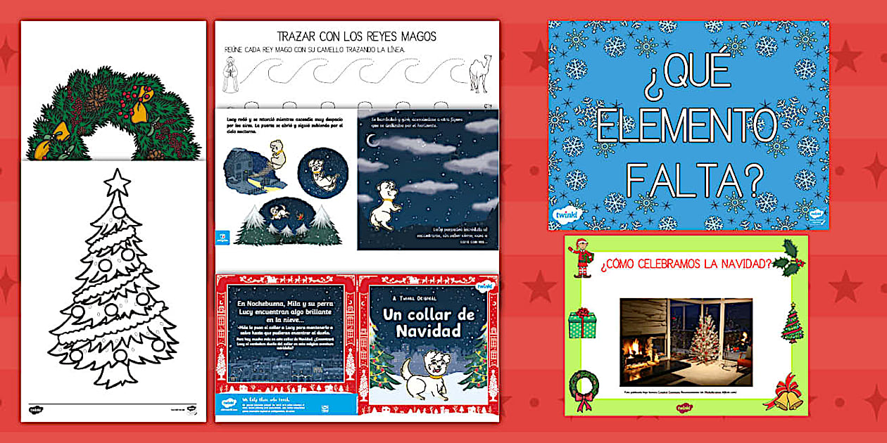 Pack de recursos: Navidad - Educación Infantil - Twinkl