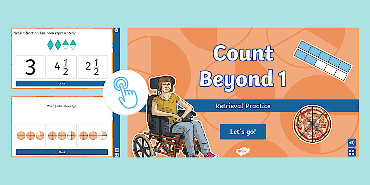 👉 Retrieval Practice Count Beyond 1 Maths Interactive Quiz