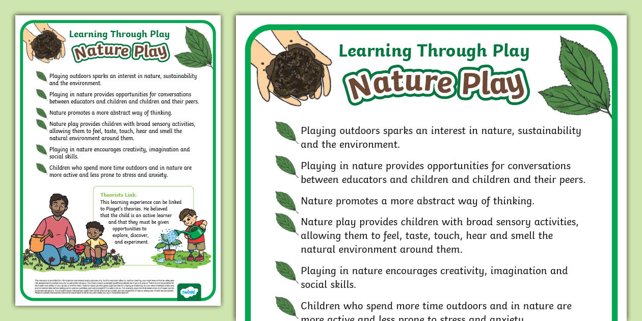 Learning Through Play - Nature Play