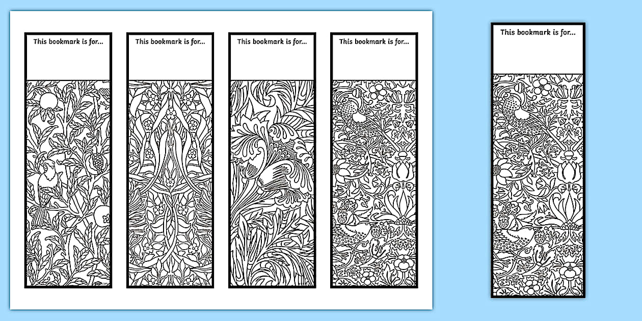 Mindfulness Colouring Editable Mindfulness (Bookmarks).