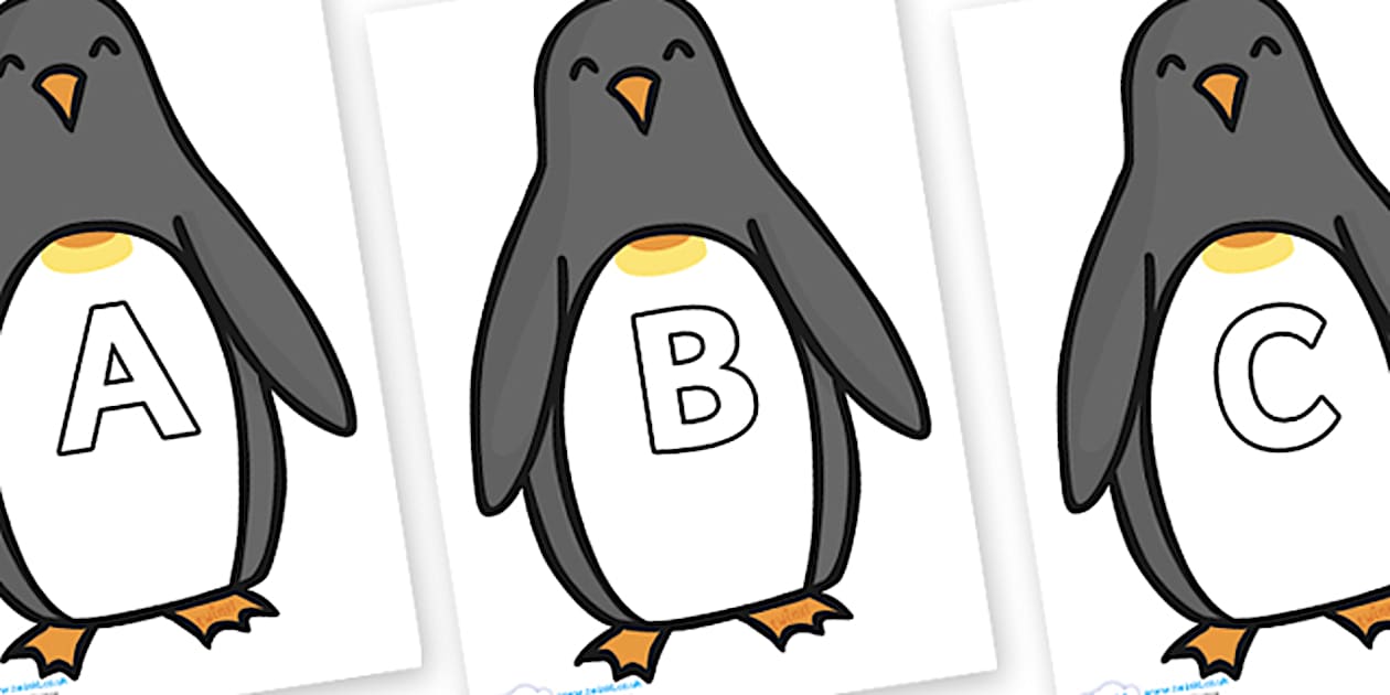 A-Z Alphabet on Penguins (teacher made) - Twinkl