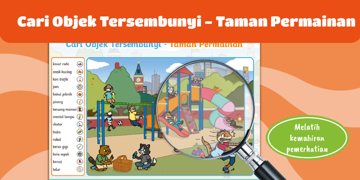 Cari Objek Tersembunyi - Taman Permainan